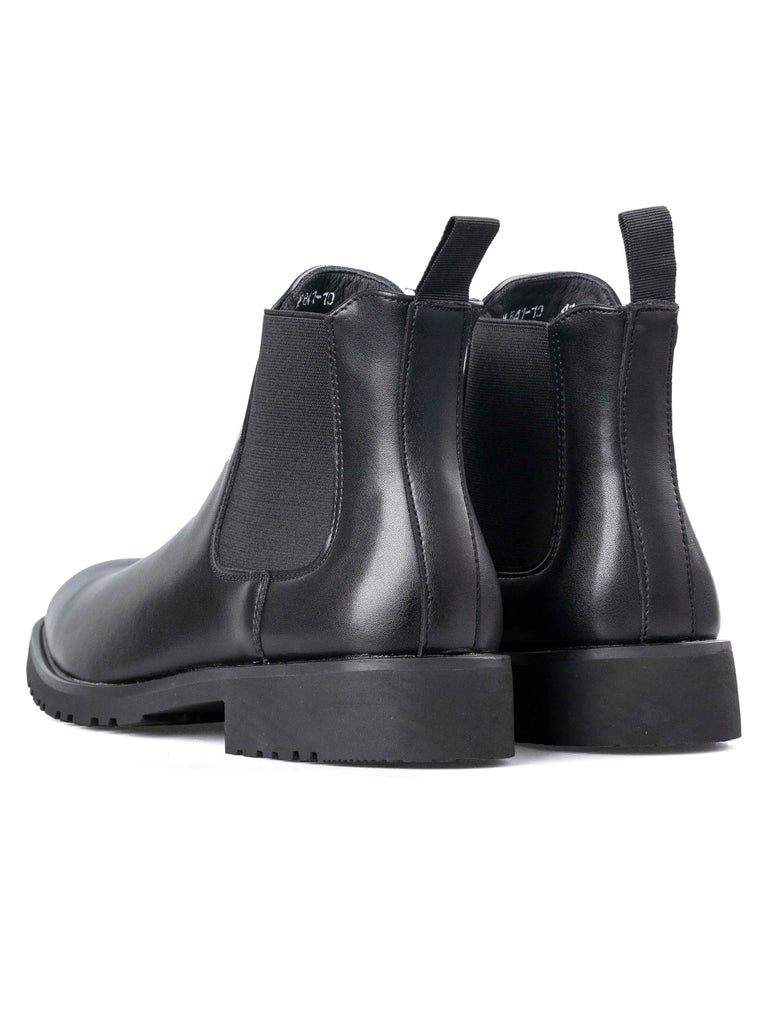 Dex Chelsea Boots - Solid Black (Flexi-Sole) – Zeve Shoes