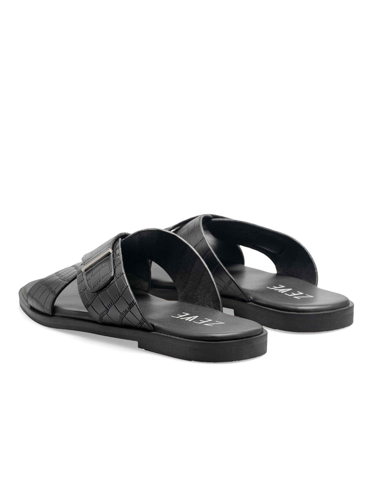 Javier Sandal - Black – Zeve Shoes
