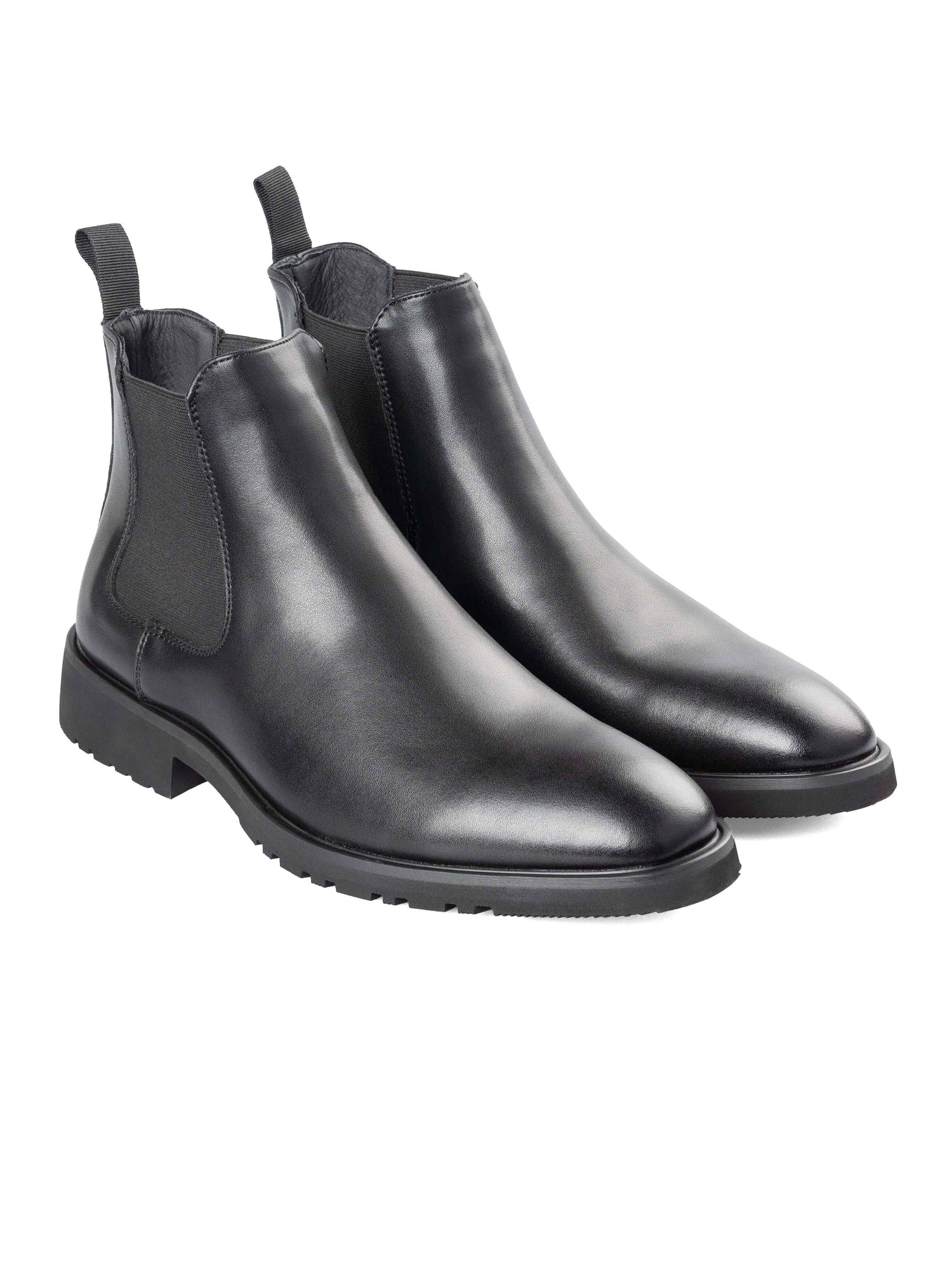 Dex Chelsea Boots - Solid Black (Flexi-Sole) | Zeve Shoes