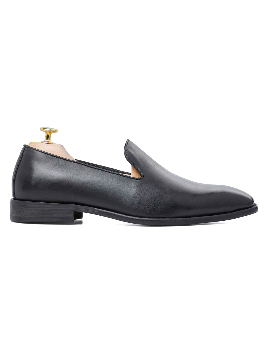 Blake Loafer Slipper - Solid Black – Zeve Shoes