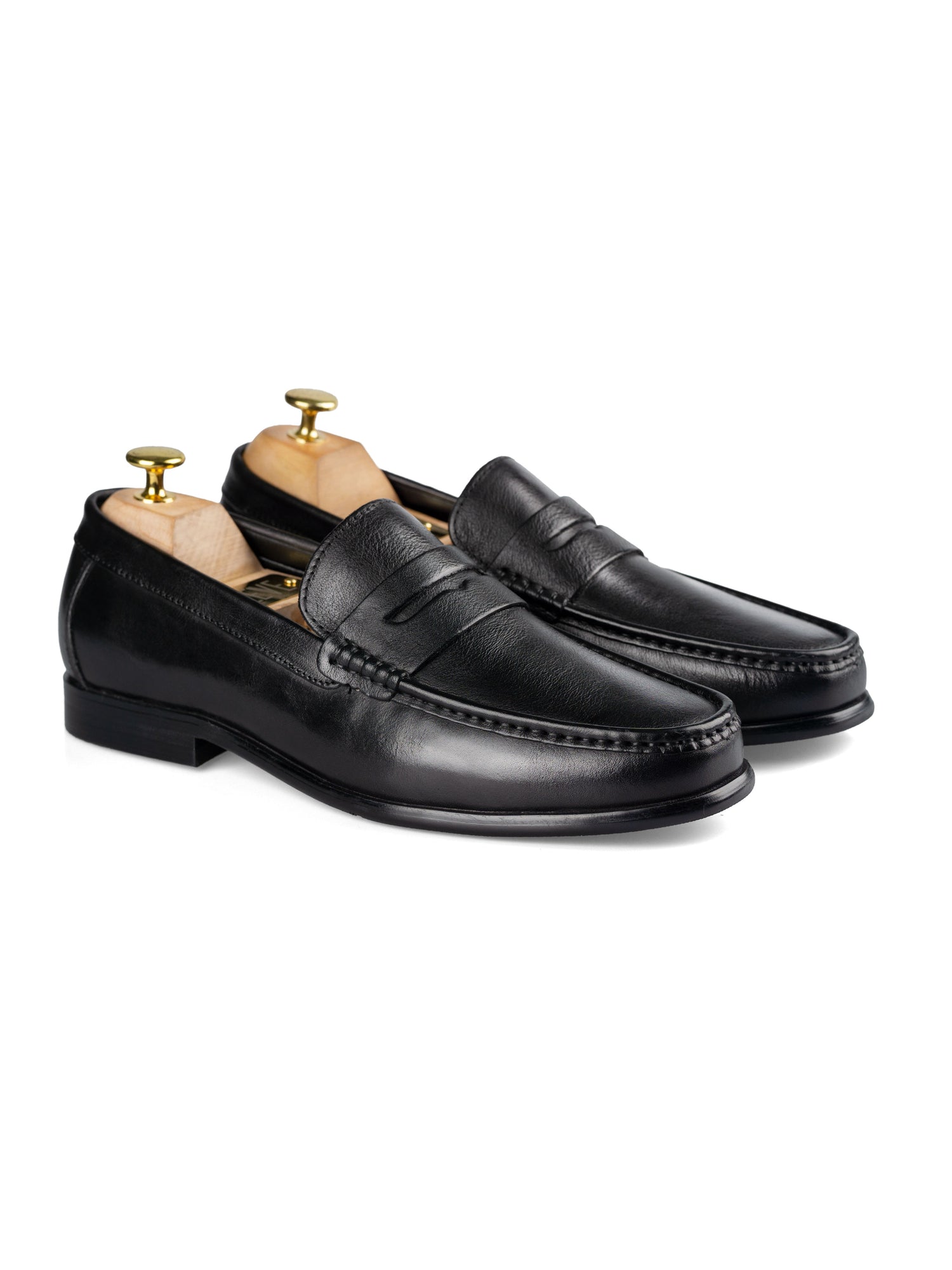 Penny Moccasin Loafer - Solid Black | Zeve Shoes